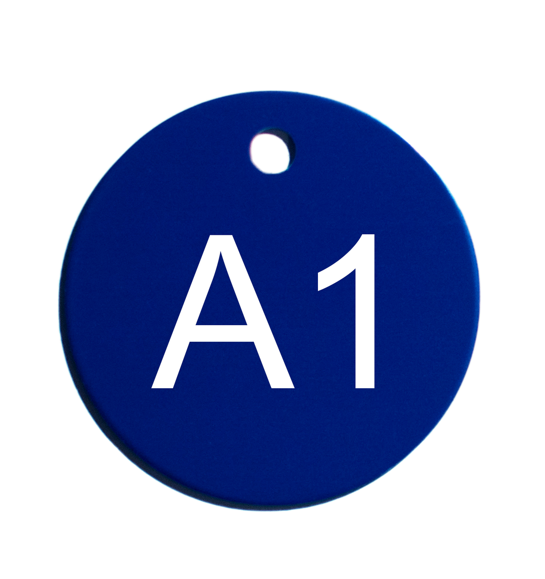 Anodized Aluminum Valve Tag – Cove Engraving