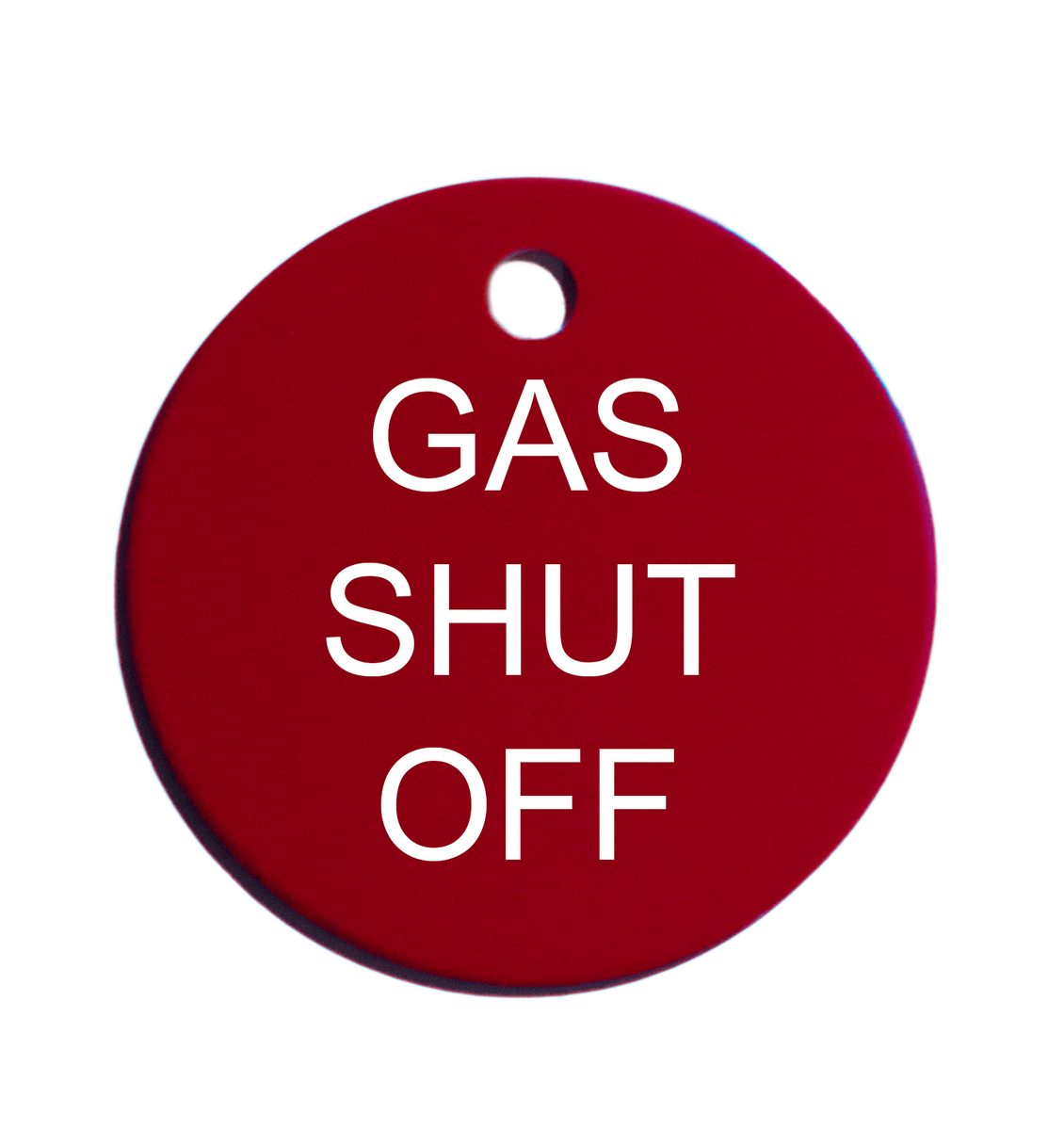 Anodized Aluminum Valve Tag – Cove Engraving